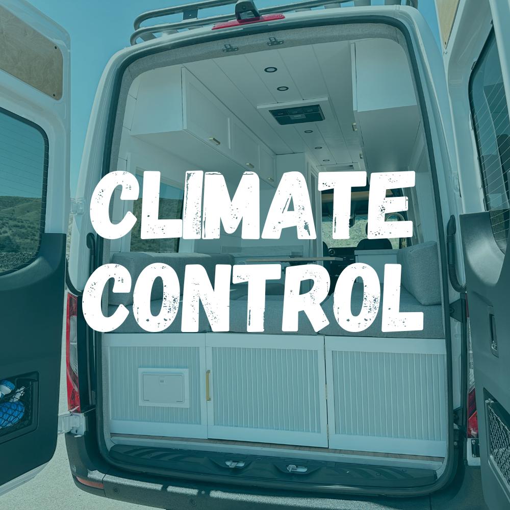 Climate Control – Van Build Shop by Sara & Alex James
